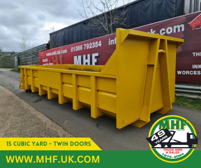 15 YARD WITH TWIN BARN DOORS | MHF Trucks